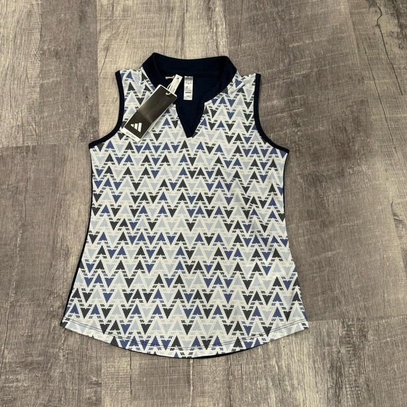 adidas | Tops | New With Tags Adidas Golf Small Tank Top Polo From Golf ...